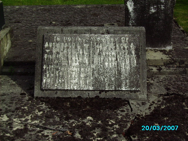 Cemetery Search - Timaru District Council