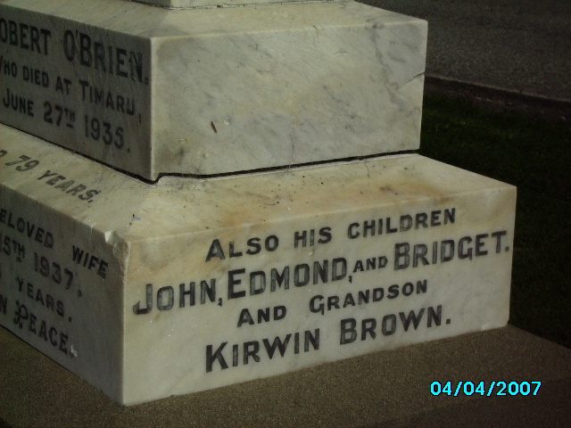 Cemetery Search - Timaru District Council