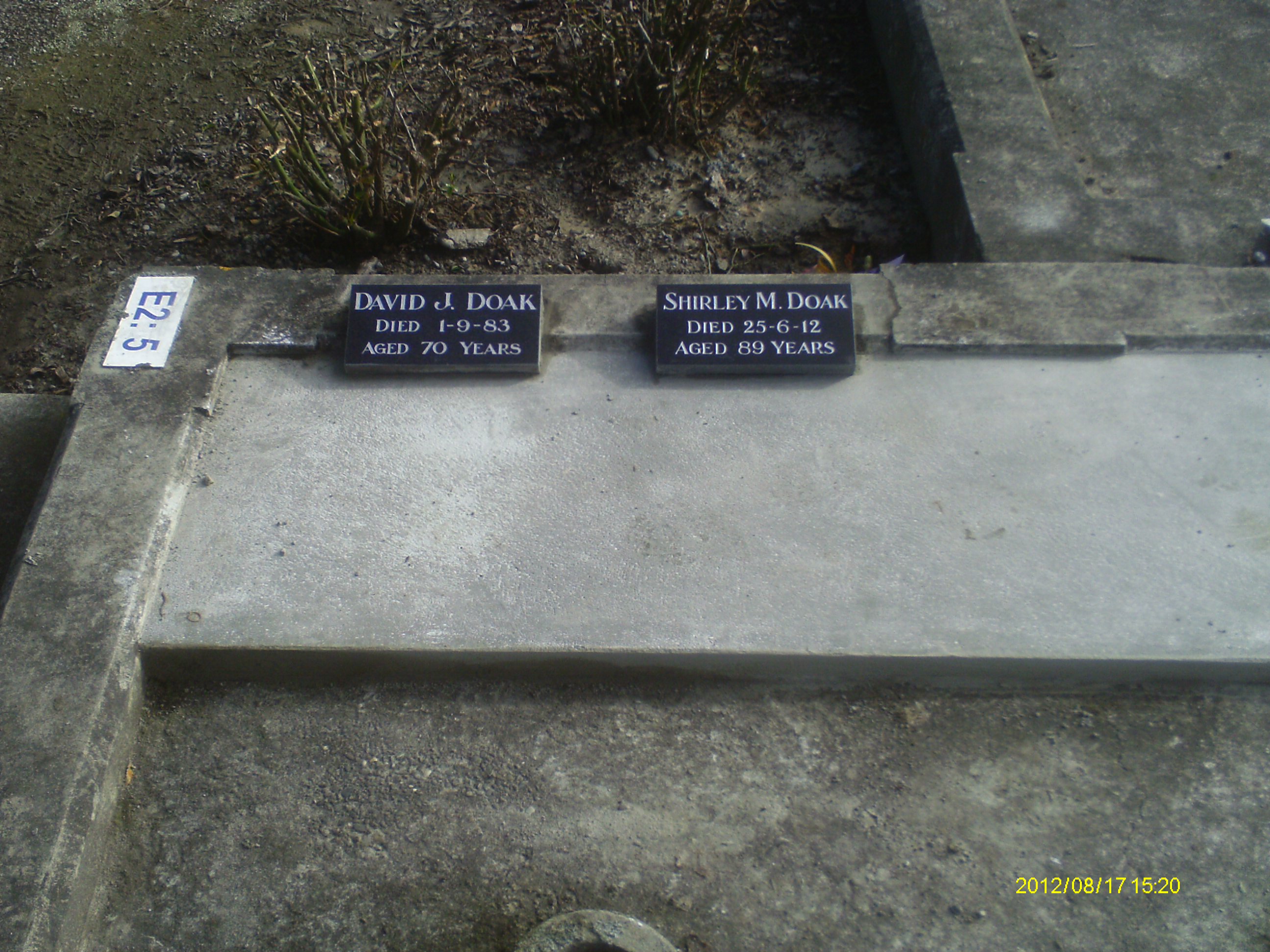 Cemetery Search - Timaru District Council