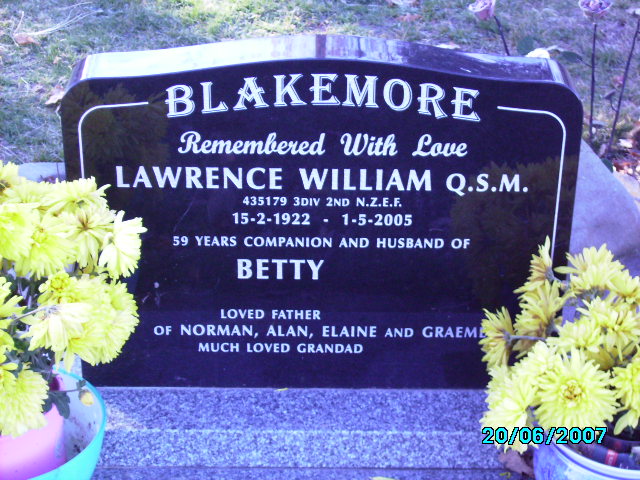 Cemetery Search - Timaru District Council